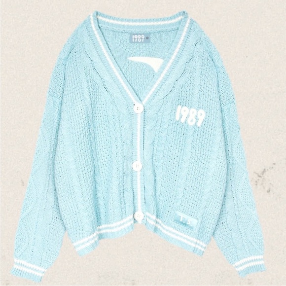 Taylor Swift | Sweaters | Official Taylor Swift 989 Cardigan | Poshmark